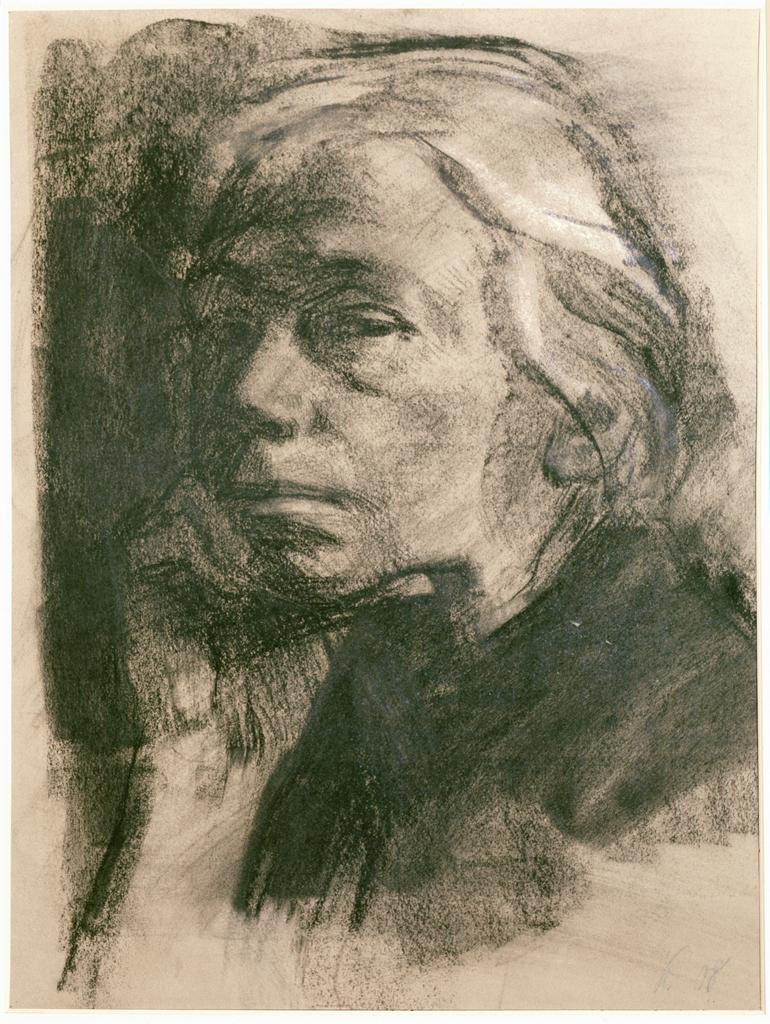 Kollwitz_SelfPortrait_1912 – Histories Drawings Prints